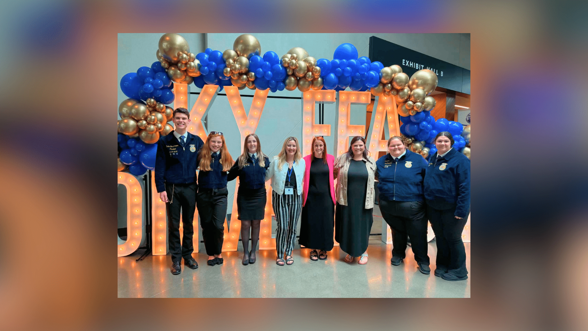 Williamsburg FFA State Convention in Lexington, several honors